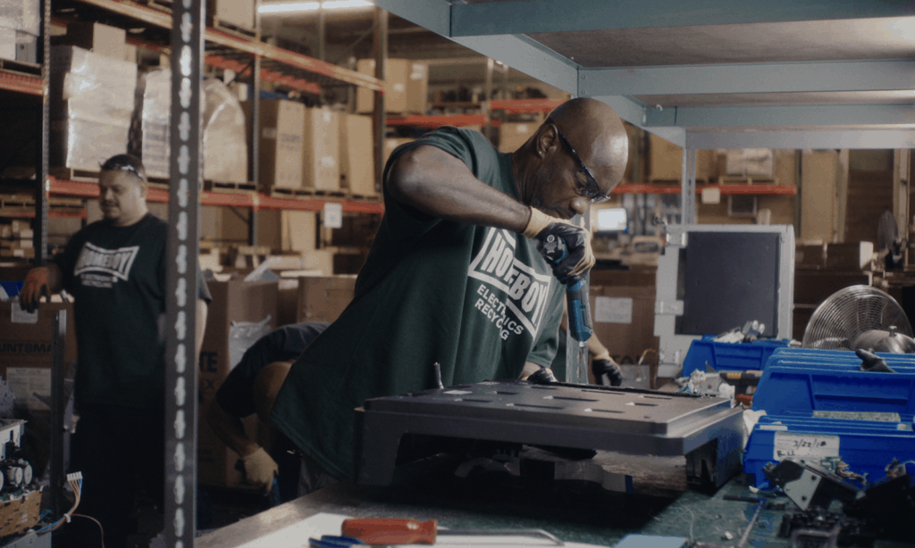 Homeboy works with HP on closed-loop recycling - Homeboy Electronics