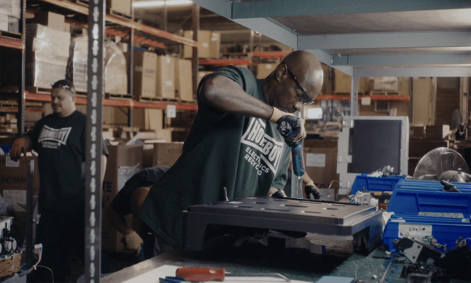 Homeboy works with HP on closed-loop recycling - Homeboy Electronics